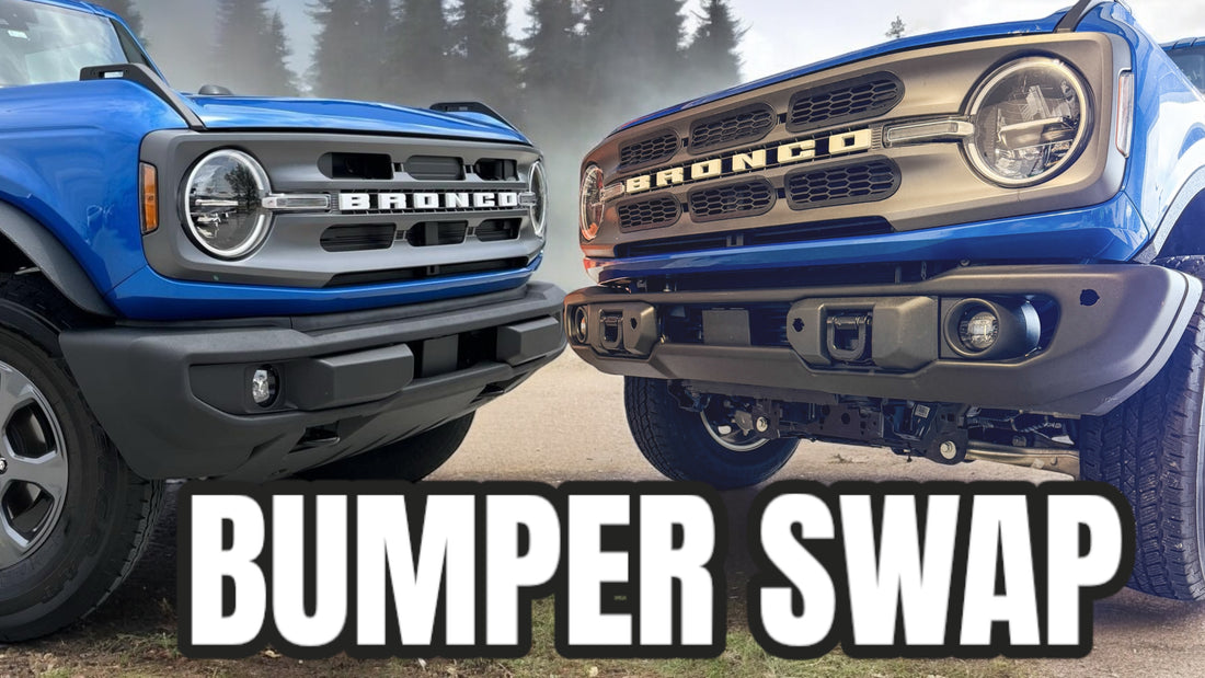 Upgrading Your Base Model Plastic Bumper to a Capable Bumper 2021+ For ...