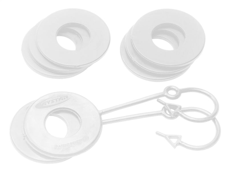 Daystar Fluorescent White Locking D Ring Isolator w/Washer Kit – Buckle ...