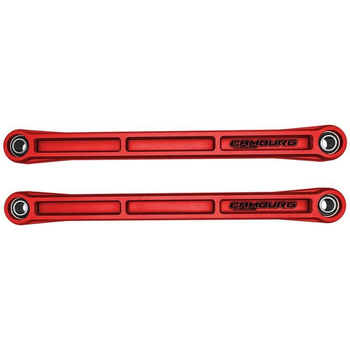 Camburg KINETIK Series Rear Billet Lower Trailing Arm Kit Red 21-25 Fo ...