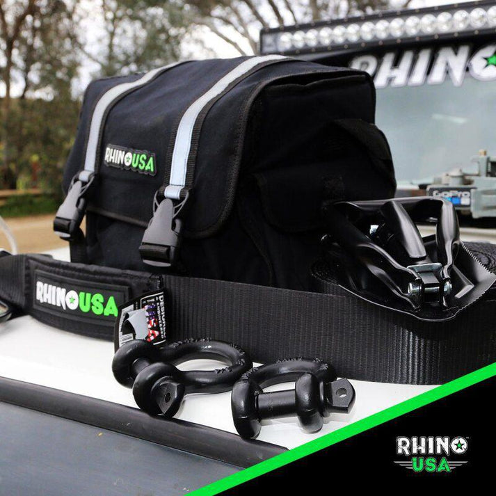 Rhino USA Ultimate Recovery Gear Storage Bag (Black) | RNO-RECOVERY-BA ...