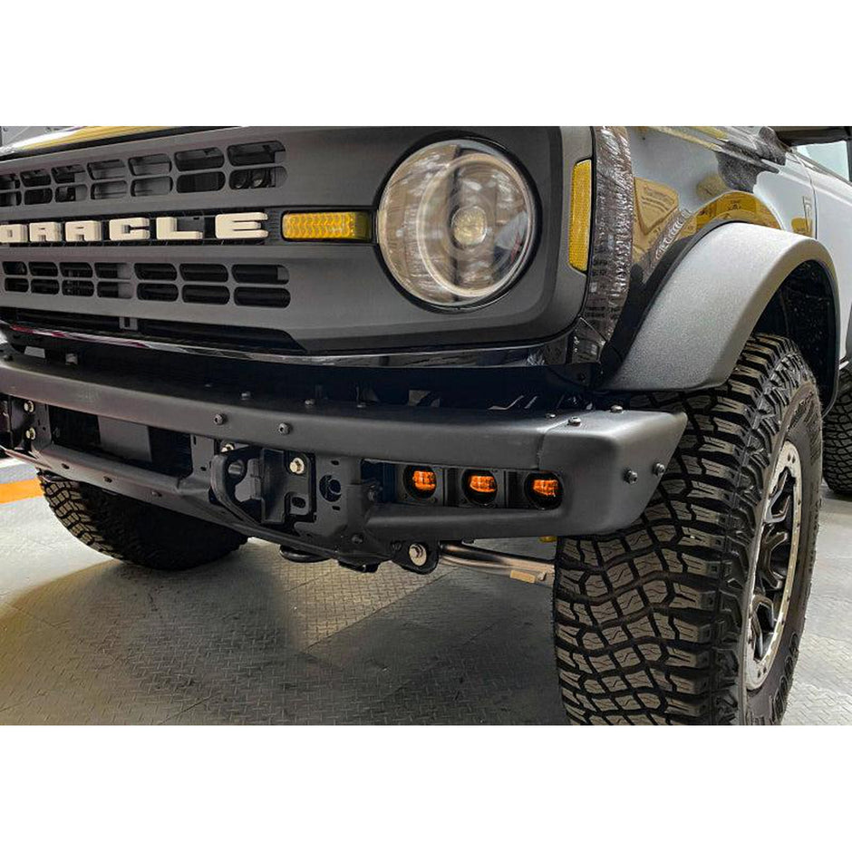 Oracle Triple LED Fog Light Kit for 2021+ Ford Bronco w/ Modular Bumpe