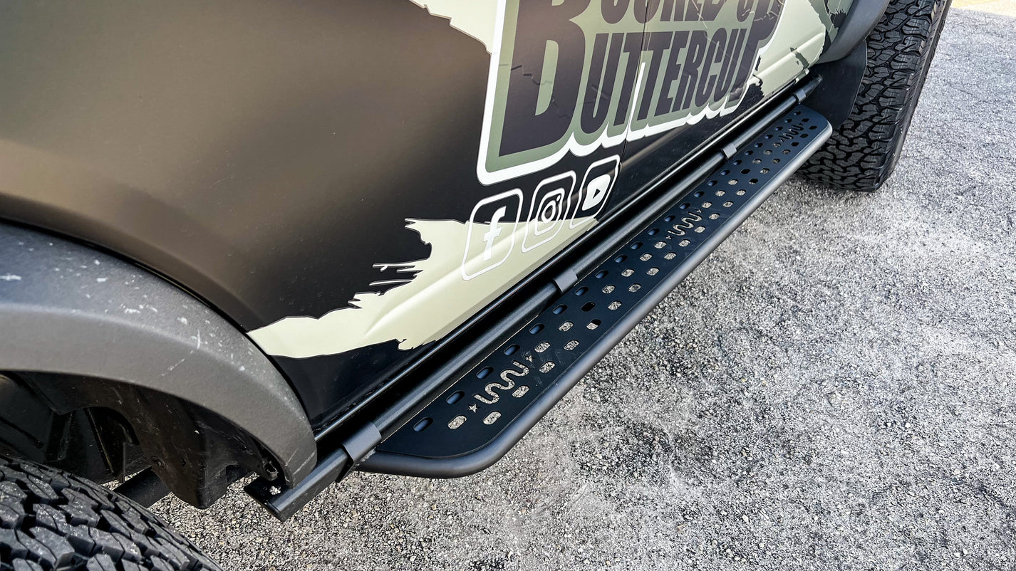 Buckle Up Off-Road 4DR Gallop Quick Release Full-Length Step for 2021+