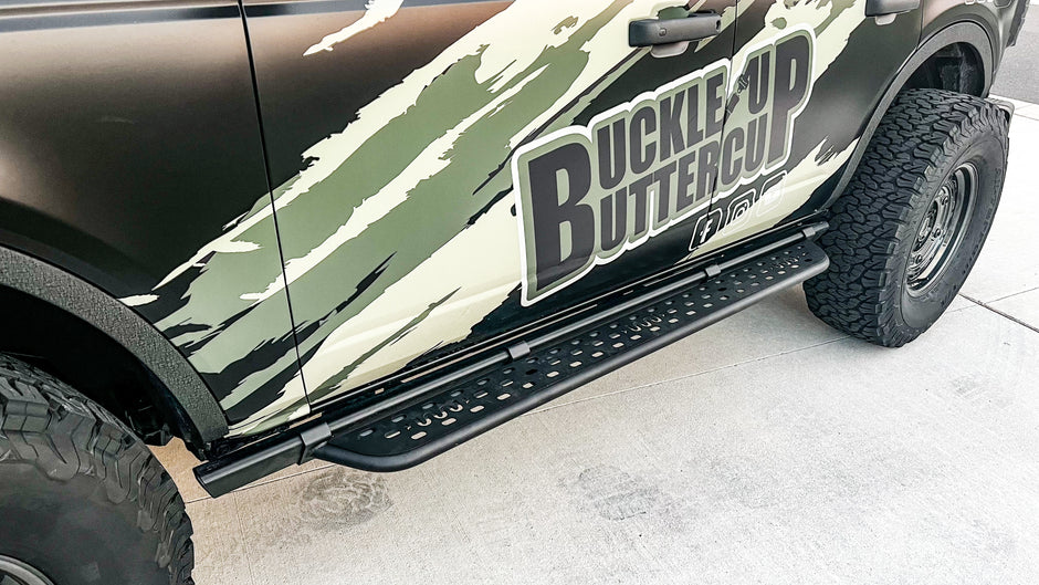 Buckle Up Off-Road Gallop Quick Release Full-Length Step for 2021+ For