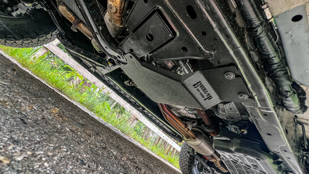 Buckle Up Off-Road Transfer Case Skid Plate for Bronco, Bronco Raptor