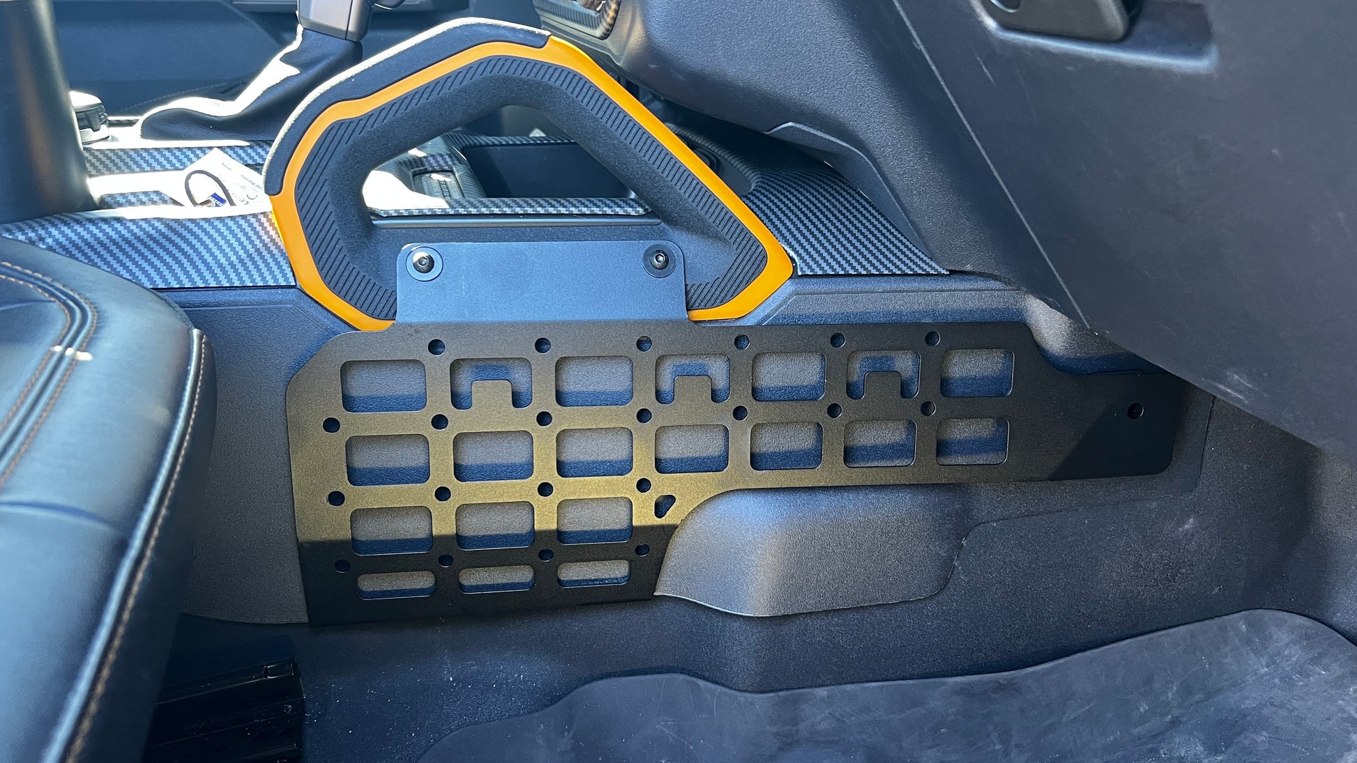 BBM Passenger Side Center Console Molle Panel for 2021+ Ford Bronco ...