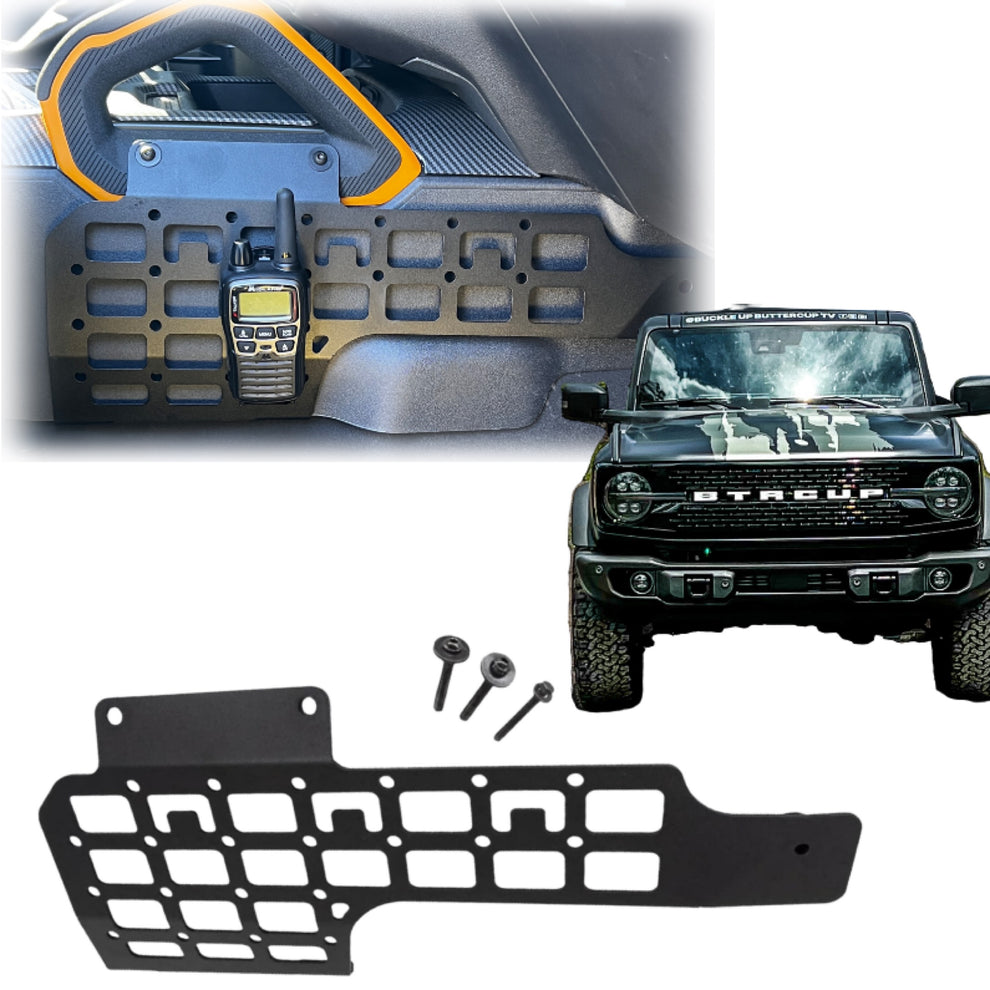 BBM Passenger Side Center Console Molle Panel for 2021+ Ford Bronco ...