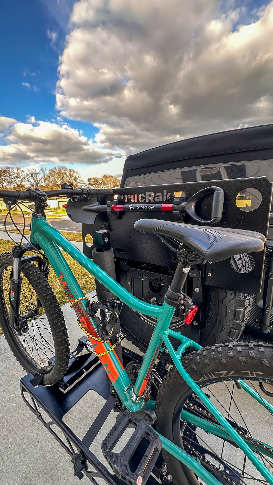 RucRak All-in-one Cargo Carrier, Bike Rack, Table, & More for 2021+ Fo