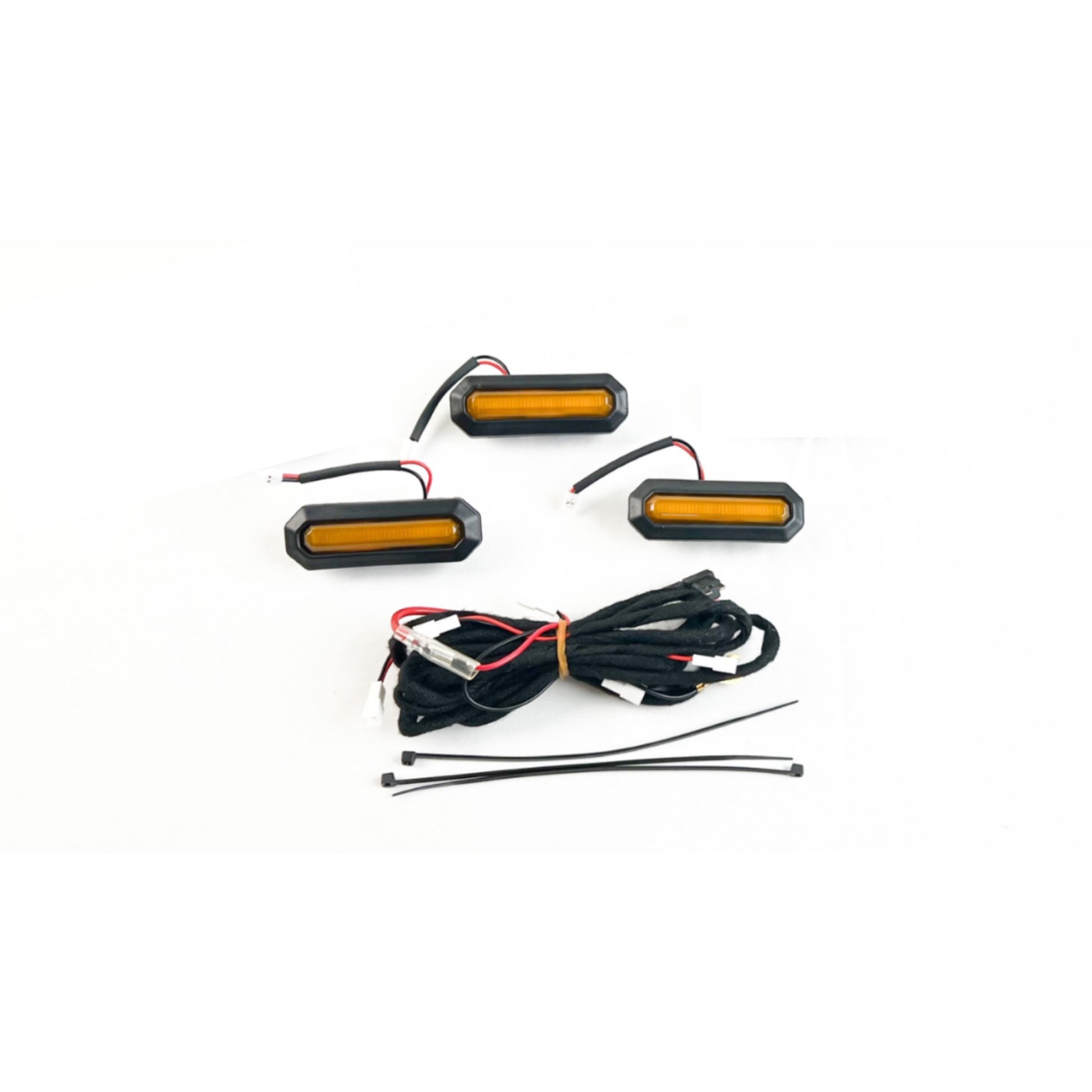 Lumen8 3PC Amber LED Grille Lights for 2021+ Ford Bronco Badlands, Wil ...